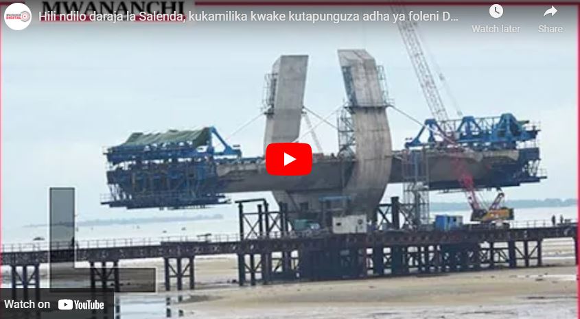 VIDEO: Construction of Salenda Bridge in Dar es Salaam - The Citizen