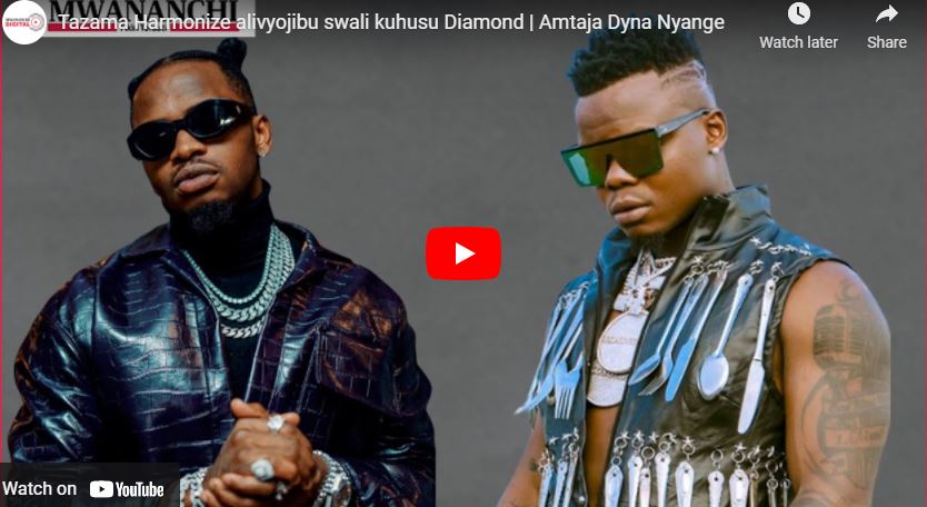 VIDEO: Harmonize speaks about Diamond Platnumz on BET Awards - The Citizen
