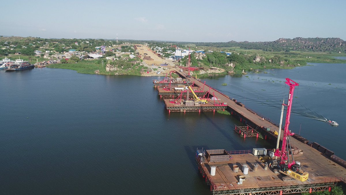 'Construction of Kigongo- Busisi Bridge halfway done,' says Tanroads ...