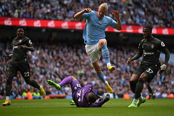 Haaland strikes again as Man City go top, Chelsea tame Wolves | The Citizen