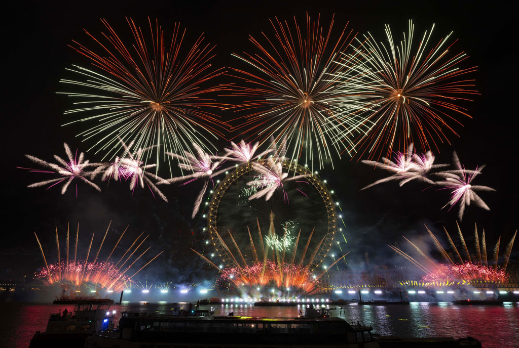Fireworks, weapons light skies as world enters 2024 | The Citizen