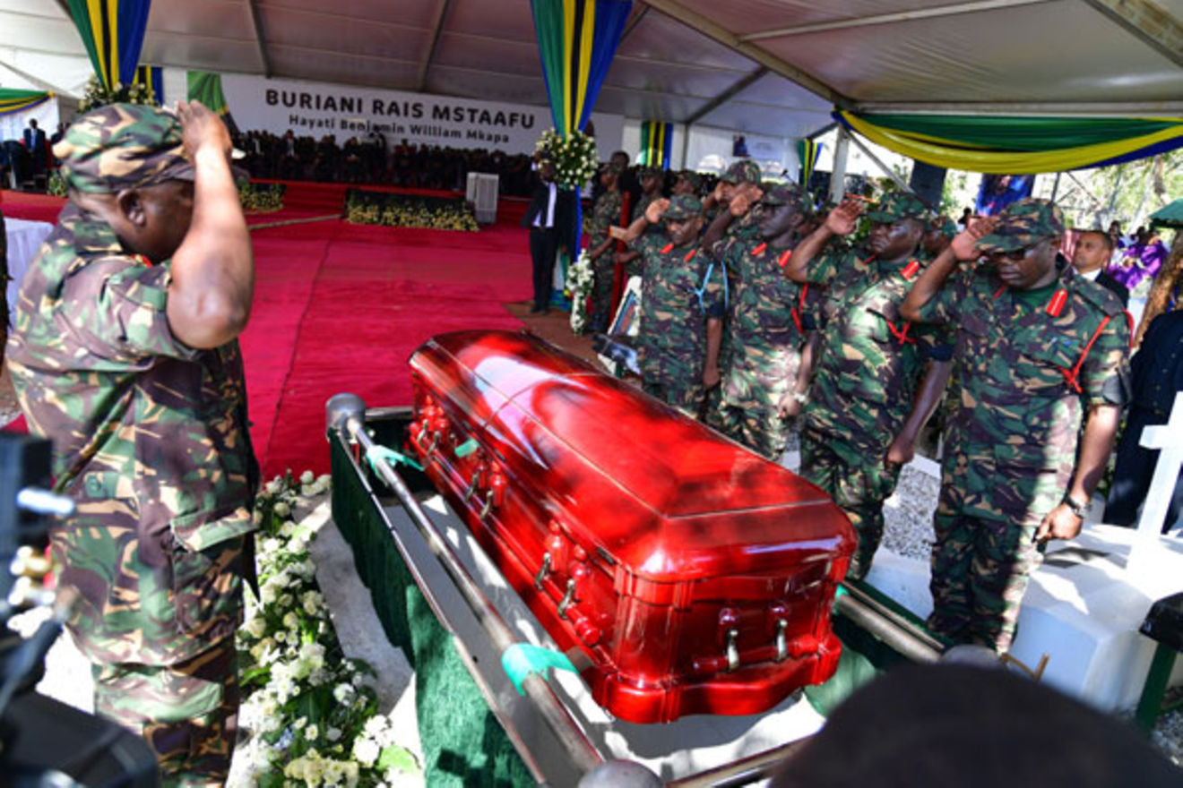 Mkapa's burial in photos | The Citizen