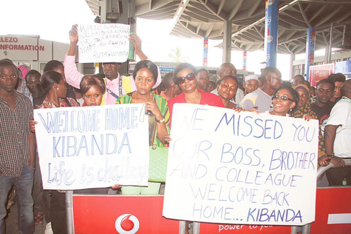 Kibanda returns from S. Africa | The Citizen