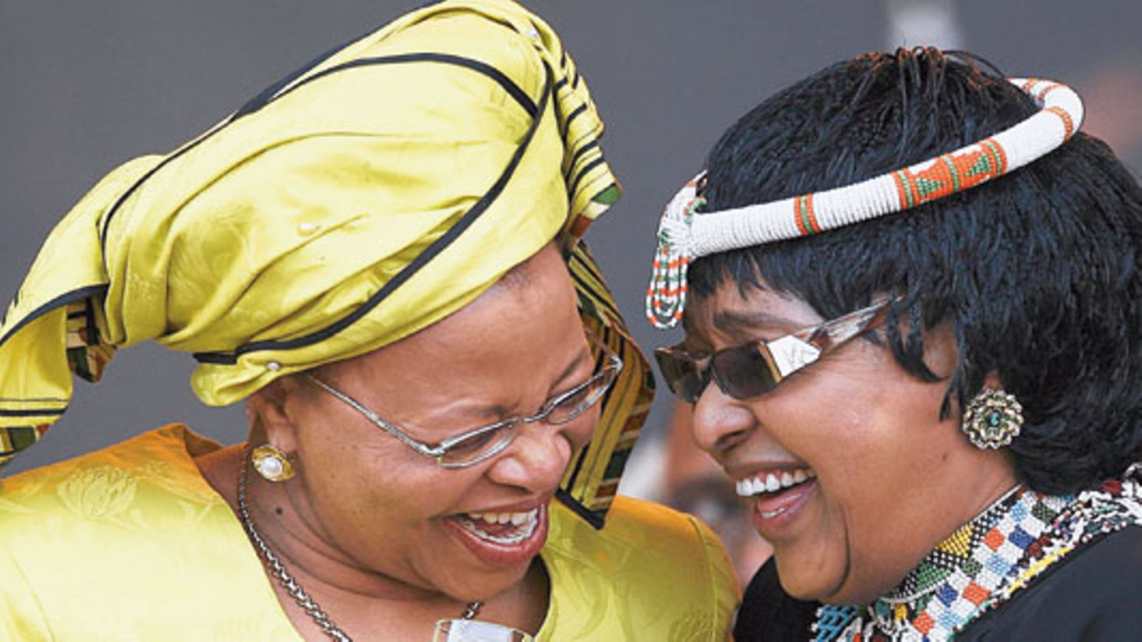 Graca Machel And Winnie Mandela