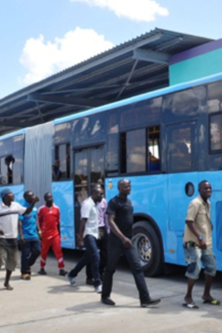 BRT finally take off today - The Citizen