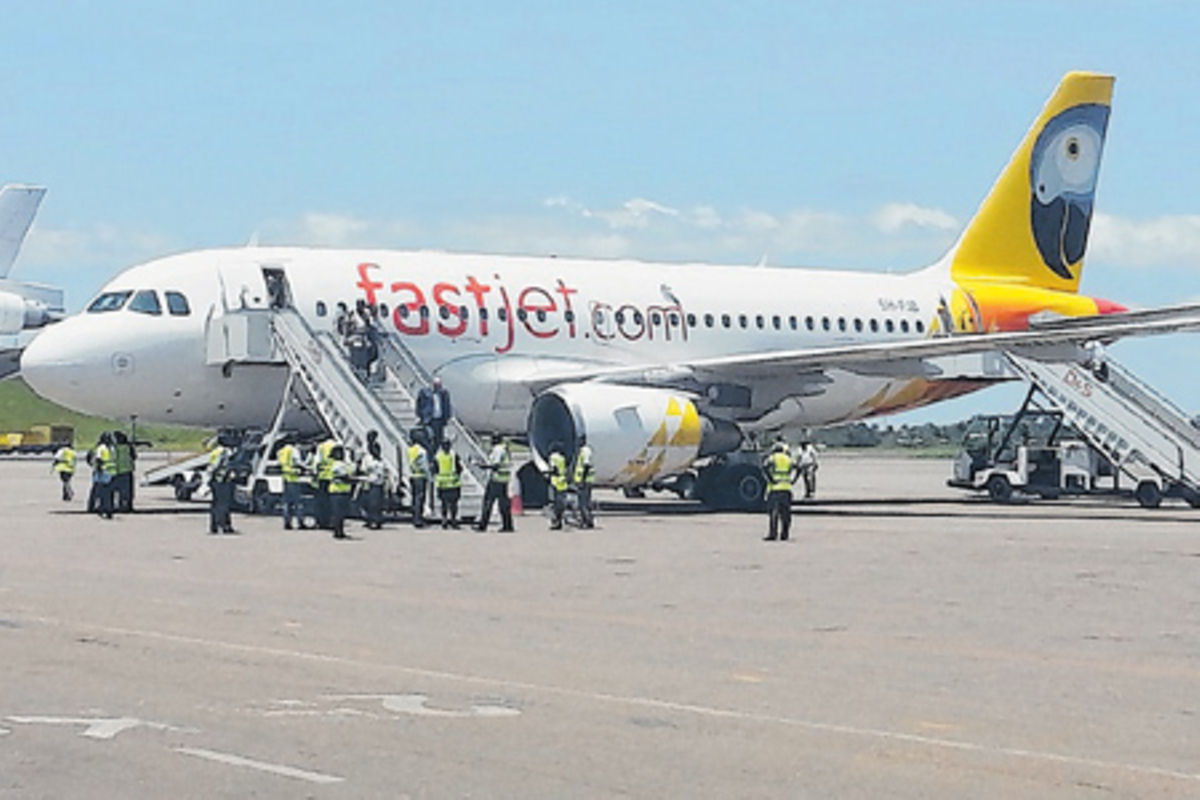 Fastjet halts flights on 2 routes | The Citizen