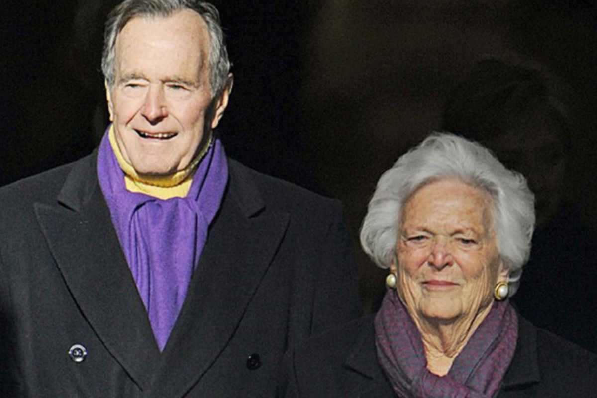Bush senior in intensive care, wife Barbara also hospitalized | The Citizen