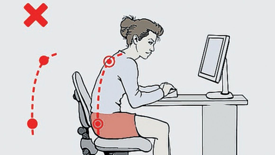 The health risk of improper sitting at your workplace - The Citizen