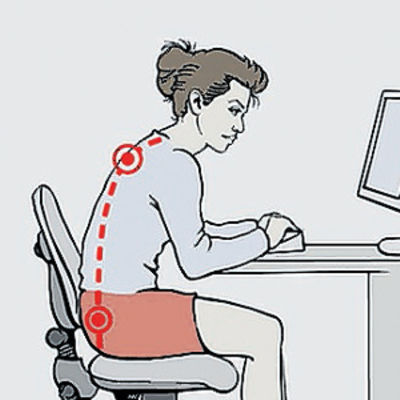 The health risk of improper sitting at your workplace - The Citizen