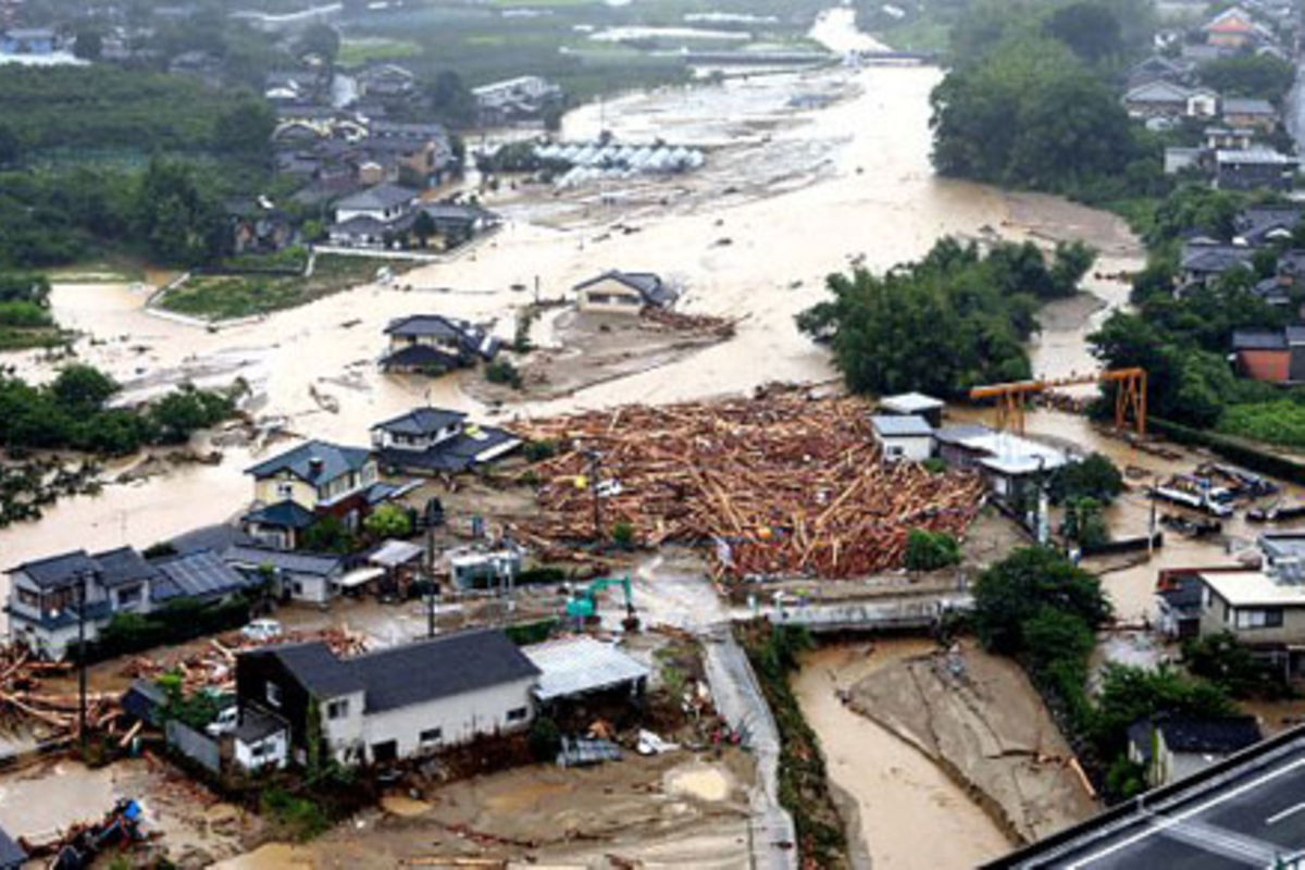 Huge floods sweep southern Japan, at least 15 missing | The Citizen