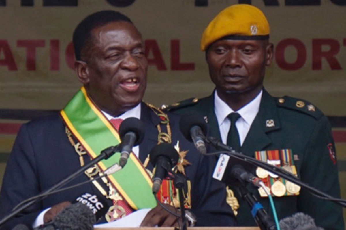 Zimbabwe's new president urges public unity as cabinet sworn in | The ...