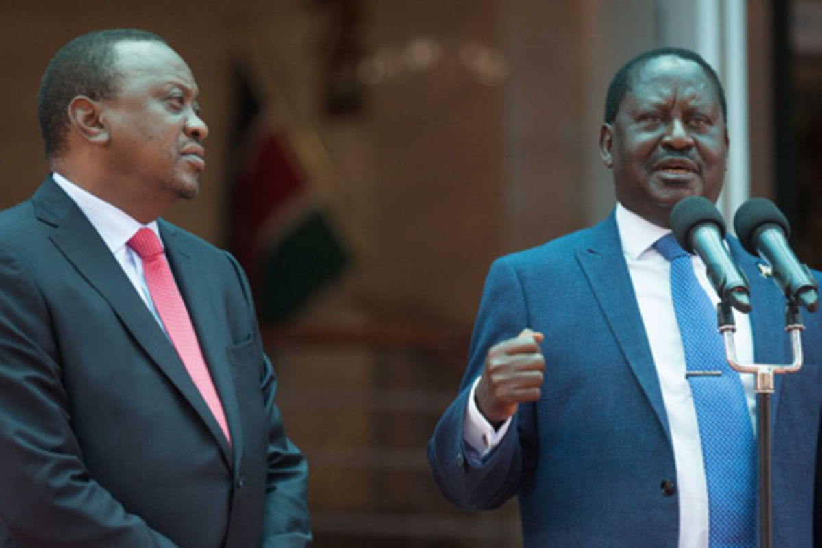 Uhuru, Raila agree to unite Kenyans | The Citizen
