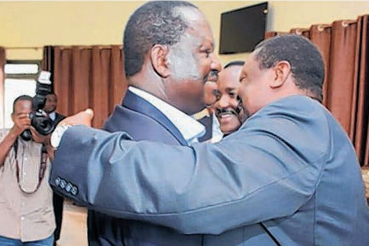 Raila attends Nasa talks on outskirts of Nairobi | The Citizen