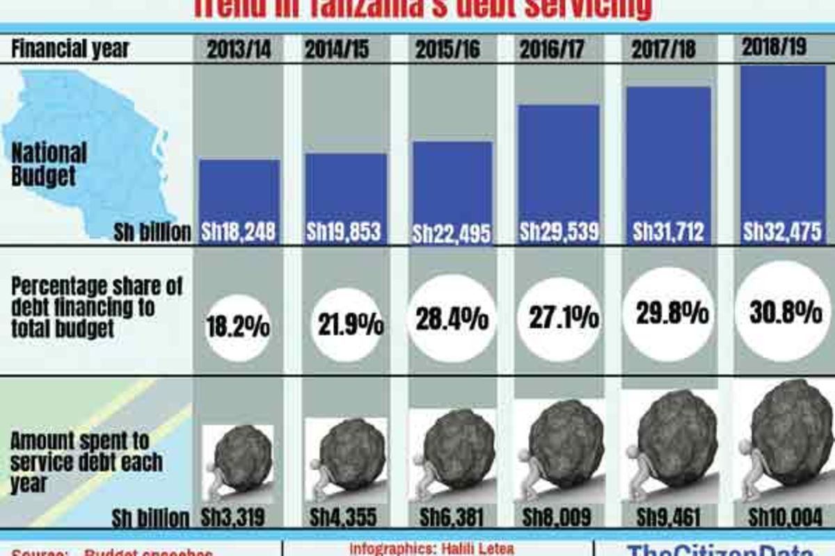 How debt servicing eats into Budget | The Citizen