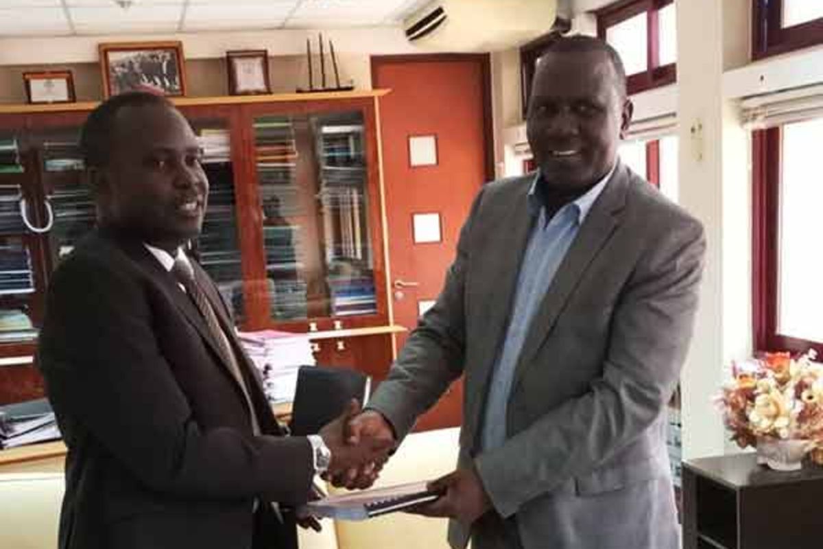 Former NSSF boss hands over office to Erio | The Citizen