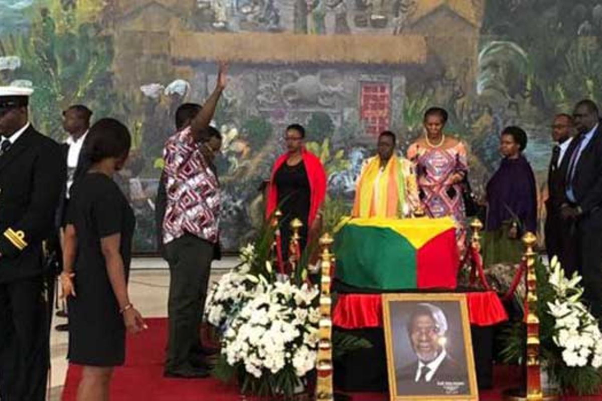 Tanzanian poet honours Annan in poem | The Citizen