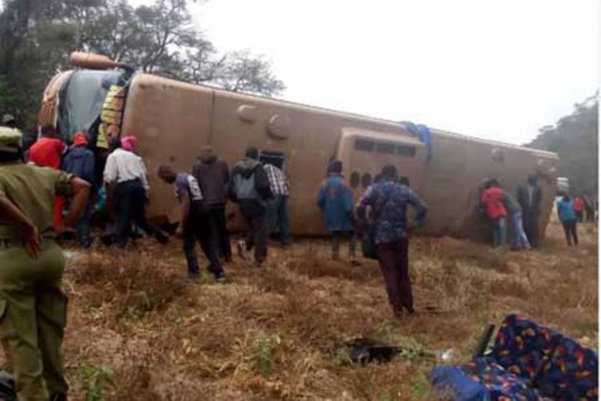 Four dead, 10 seriously hurt in Arusha bus accident | The Citizen