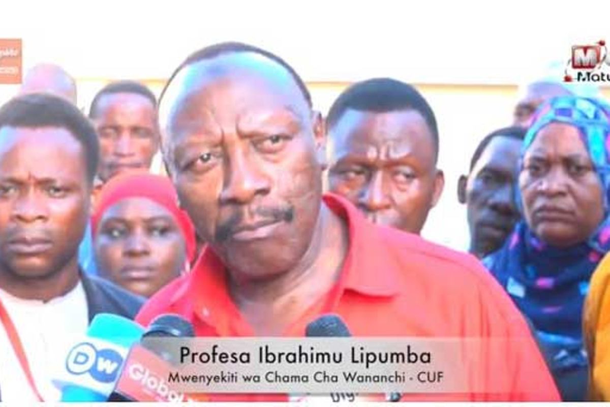 Lipumba re-elected as CUF chair amid leadership crisis | The Citizen