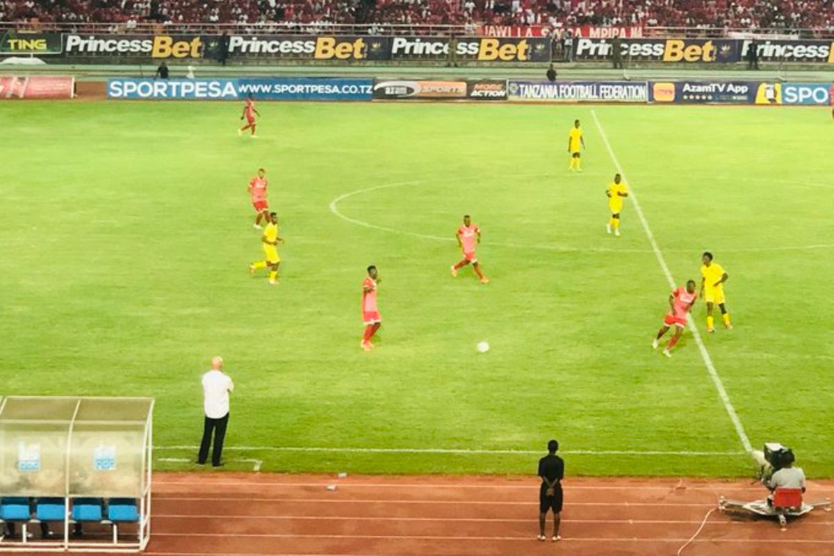 Simba paint the city red as they beat Zambia’s Power Dynamos 3-1 | The ...