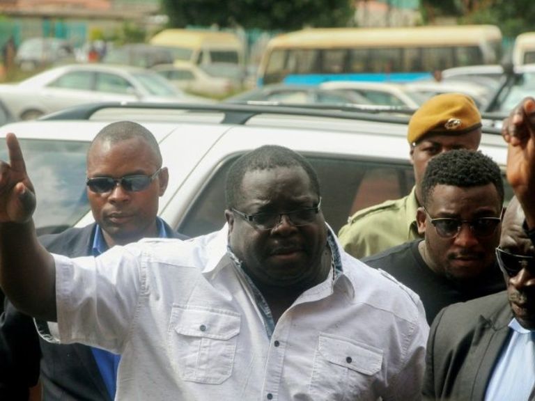 Zambia opposition leader arrested on charges of defaming president ...