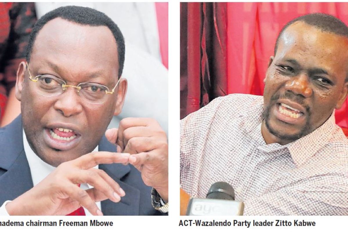Chadema, ACT row: is there hope still for a 2020 coalition? | The Citizen