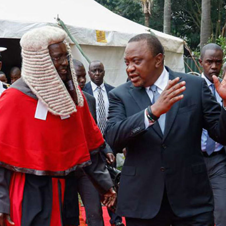 How Uhuru and Maraga made peace - The Citizen