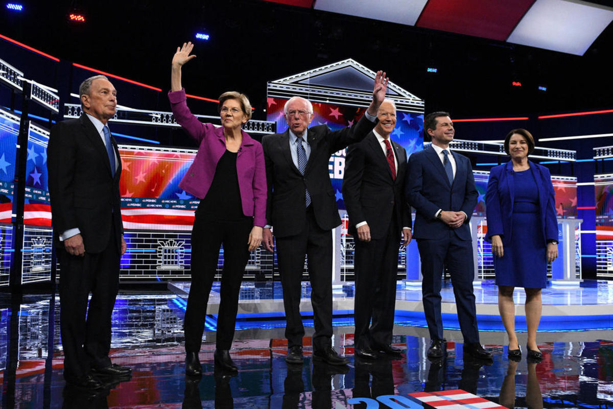 Democrats bare fangs at Bloomberg in fiery debate | The Citizen