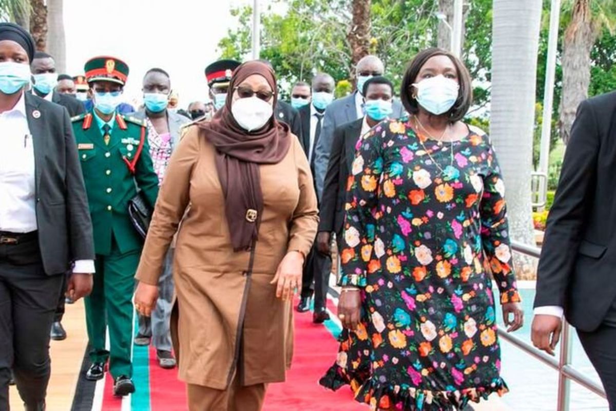 VIDEO: President Samia back to Tanzania after two-day State visit to ...