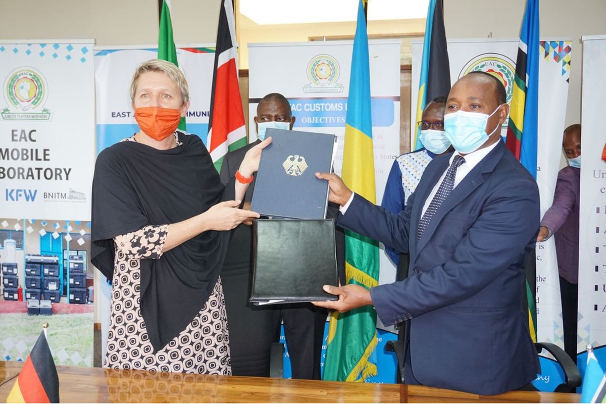 EAC, Germany embassy sign $65 million multi-sector agreement | The Citizen