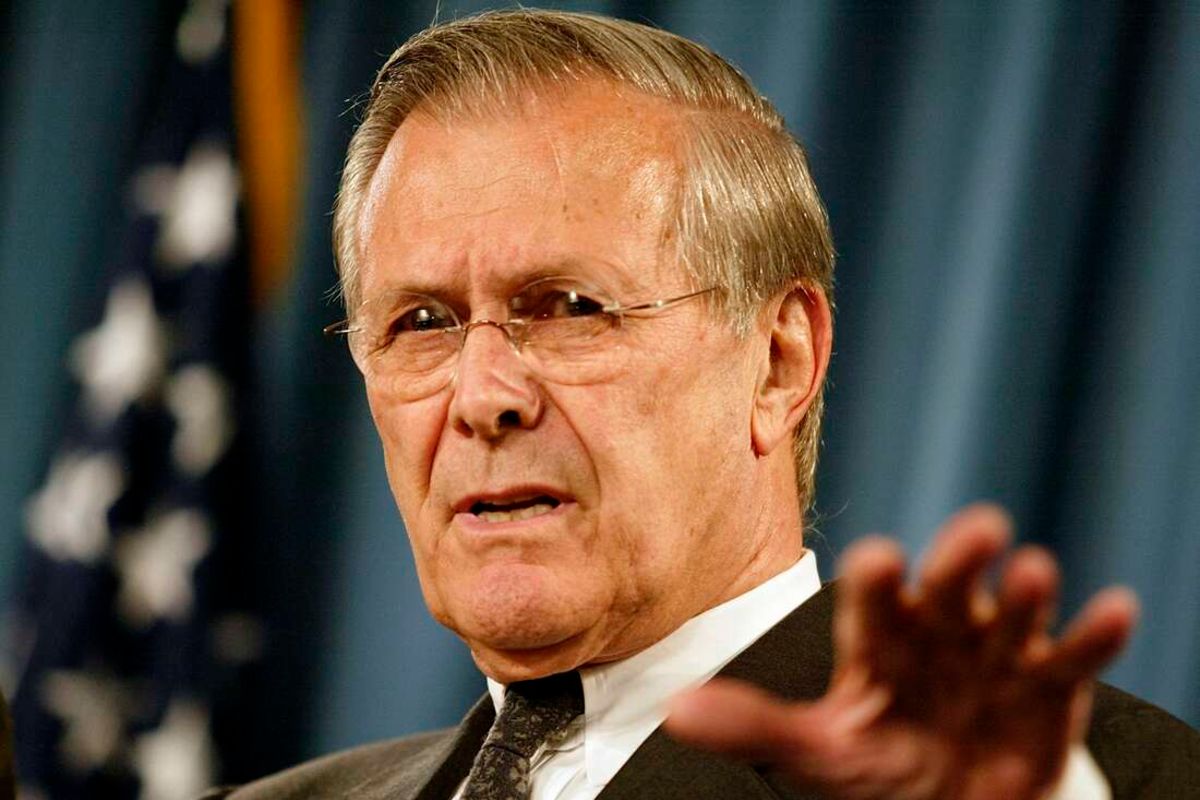 Donald Rumsfeld, cocksure architect of Iraq war, dead at 88 | The Citizen