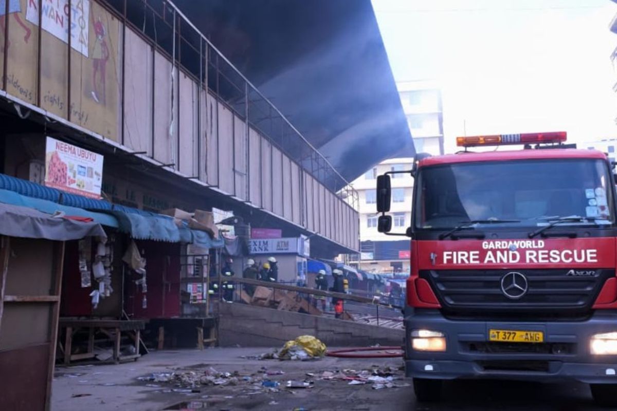 VIDEO: This is why it took so long to put out Kariakoo Market fire ...