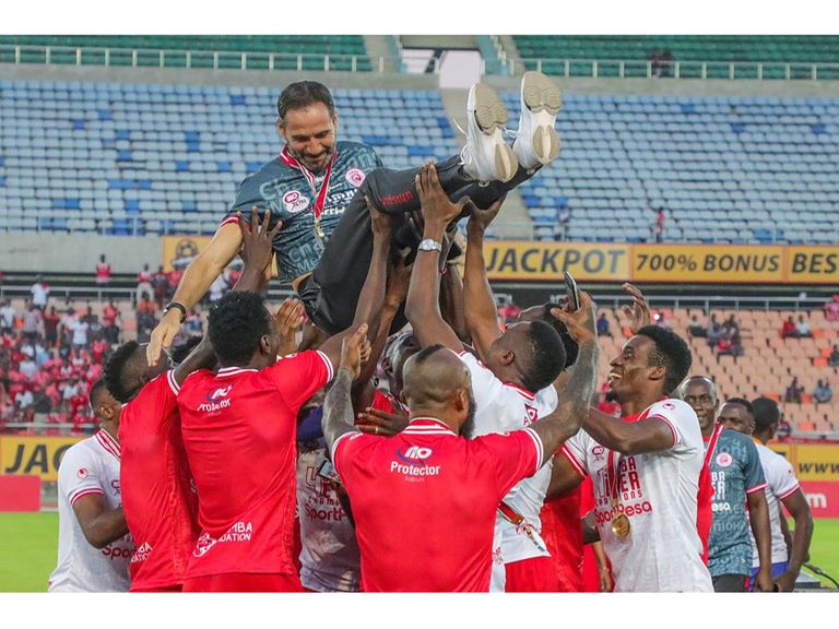 Simba SC win the mainland title four times in a row - The Citizen