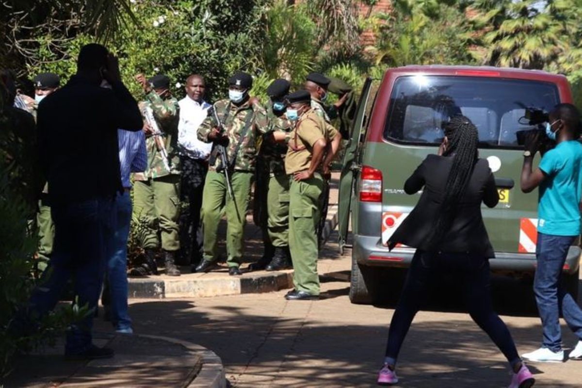 Kenya: Ruto’s security detail at official Karen residence replaced ...