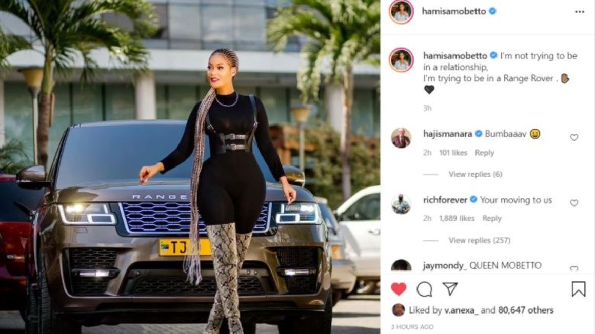 Hamisa Mobetto's Biography, Age, Spouse, Tribe, Real Name, Networth and ...