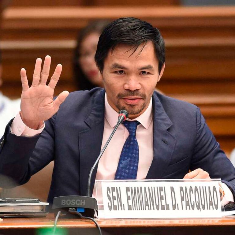 Philippines' Manny Pacquiao to run for President in 2022 - The Citizen