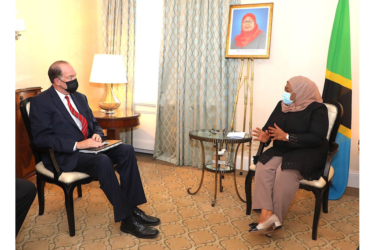 President Samia strikes deal with World Bank in New York | The Citizen