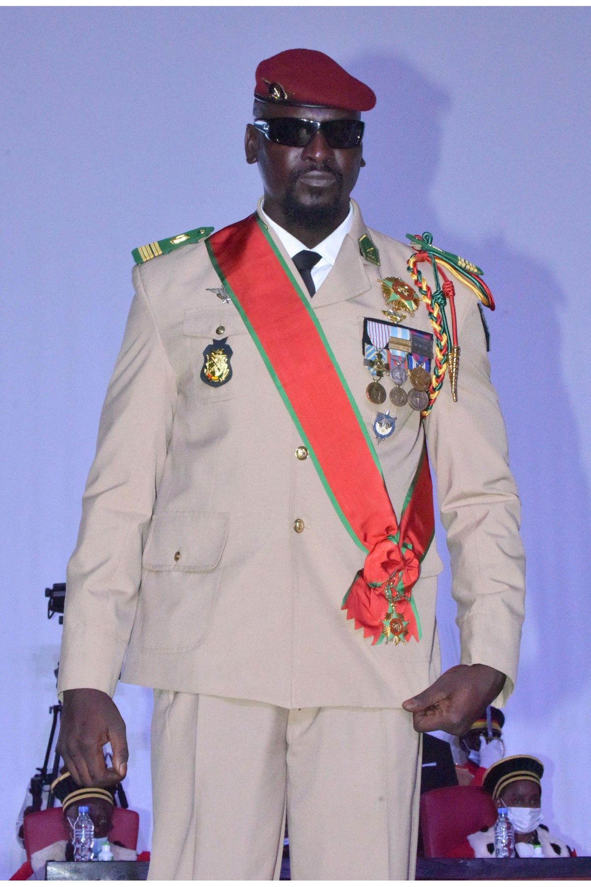 Mamady Doumbouya: Guinea coup leader sworn in as president | The Citizen