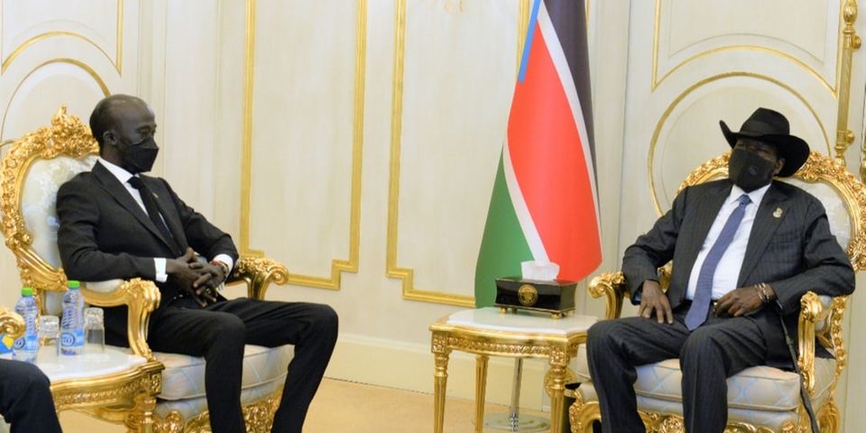 Garang's son Mabior meets President Salva Kiir, but camps release ...