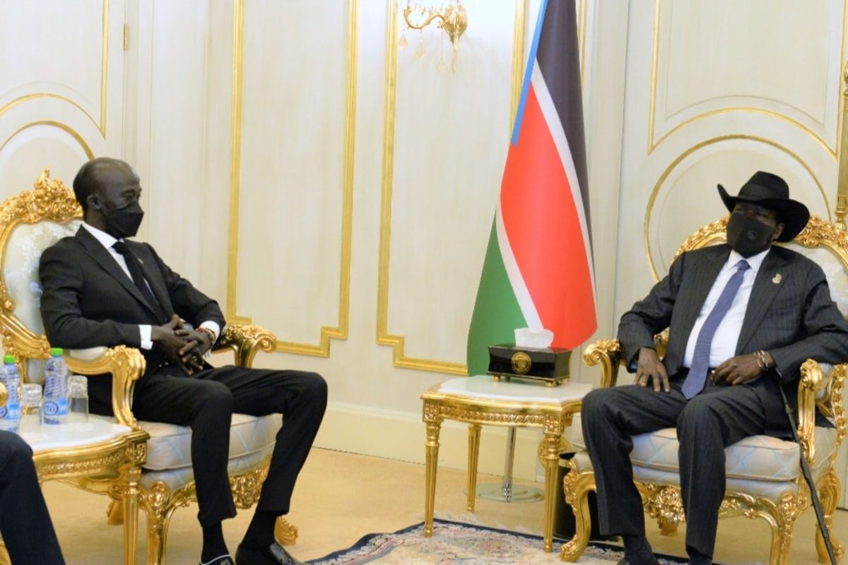 Garang's son Mabior meets President Salva Kiir, but camps release ...