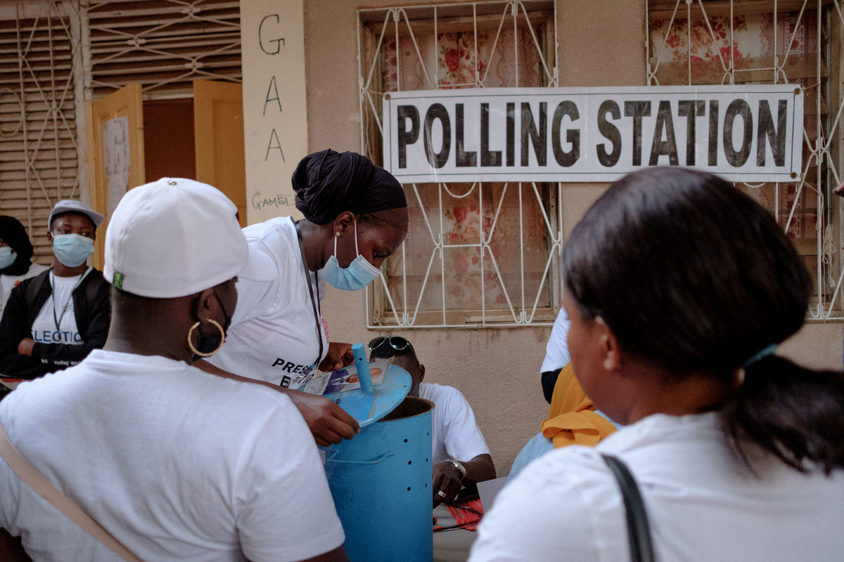 Gambians vote in first presidential election since dictatorship | The ...