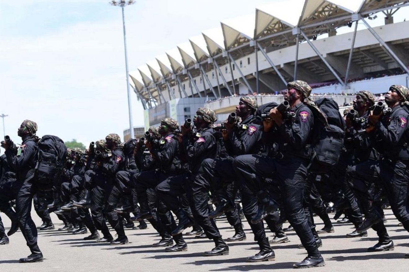 Tanzania's armed forces at Uhuru Stadium | The Citizen