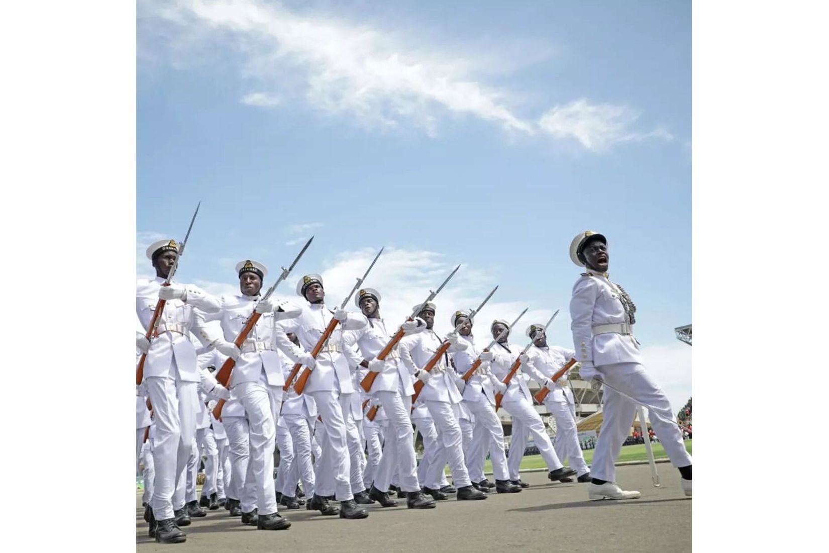 Tanzania's armed forces at Uhuru Stadium | The Citizen