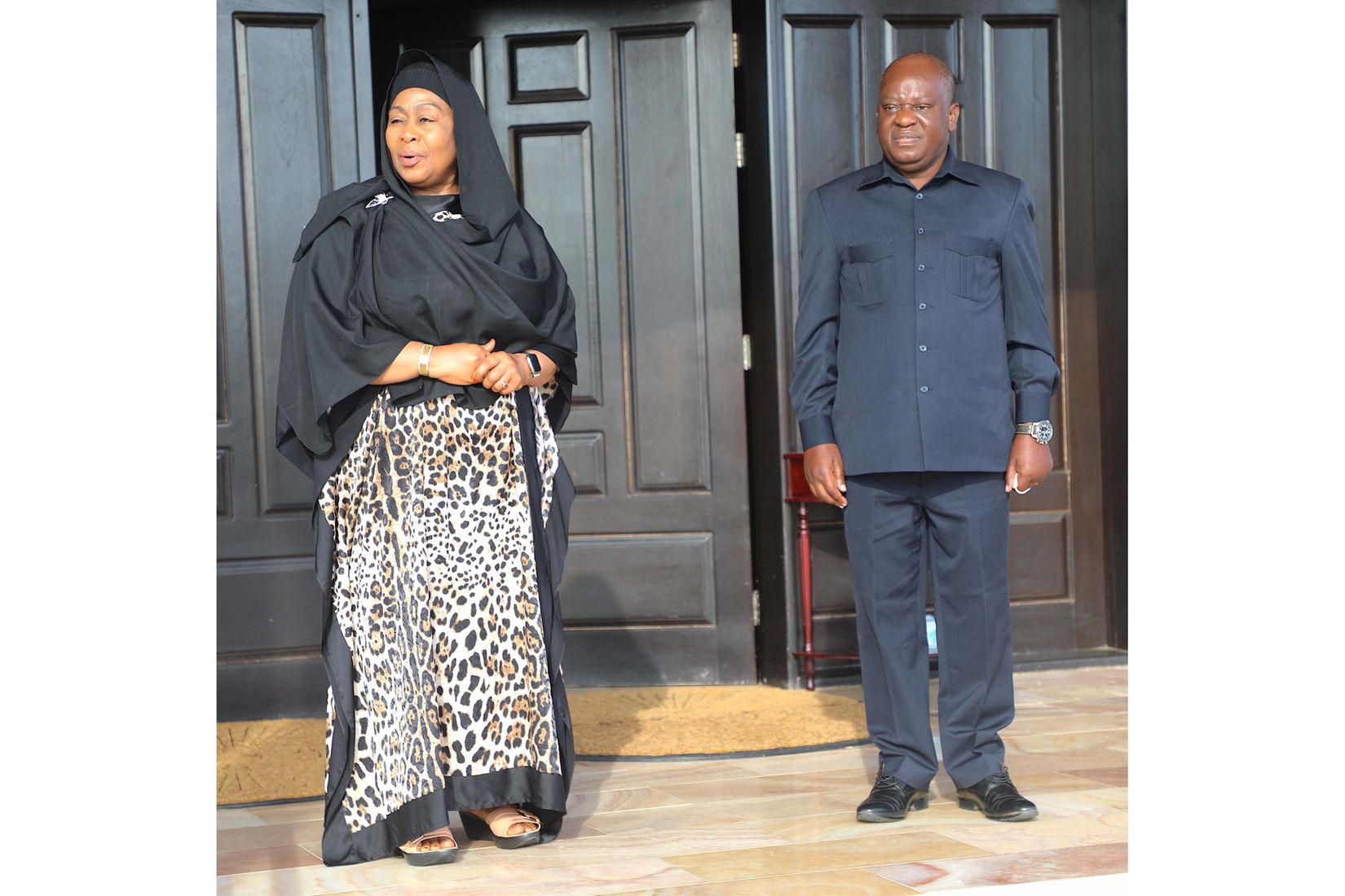 President Samia meets former Speaker of Parliament | The Citizen