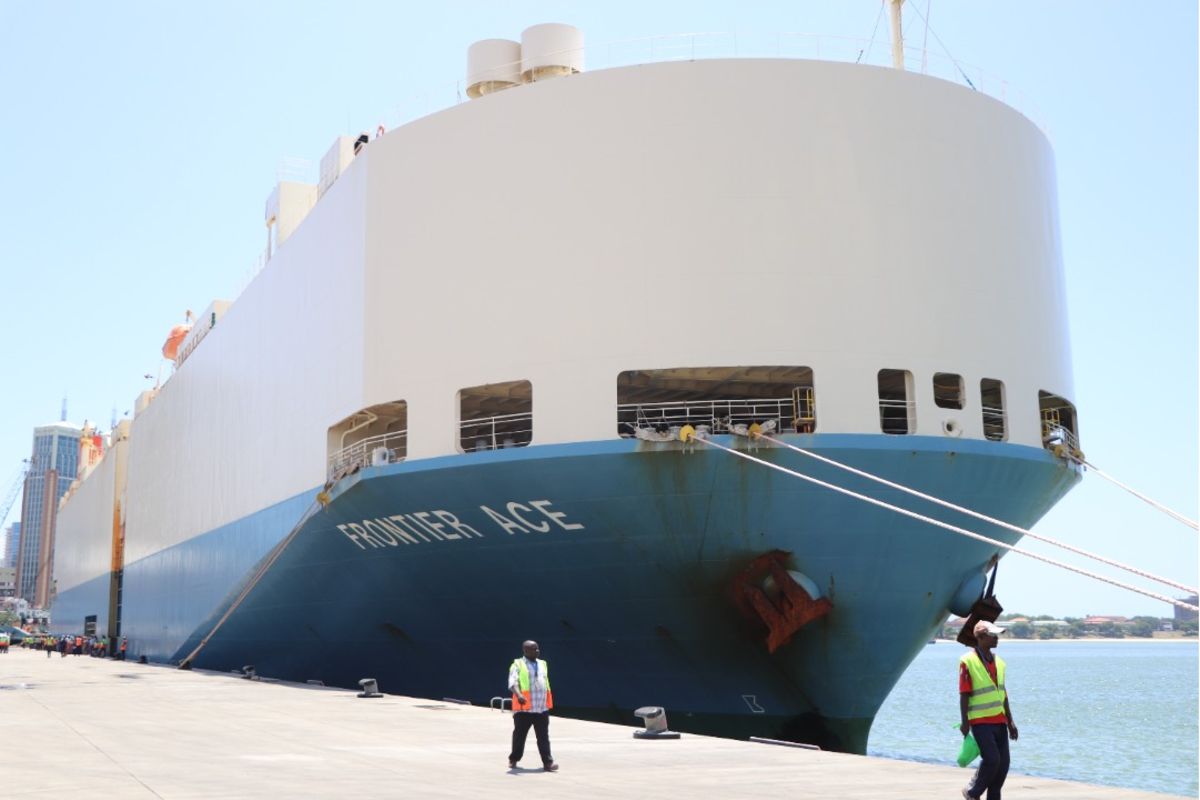 ‘Frontier Ace’ docks at Dar Port carrying 4,041 vehicles | The Citizen