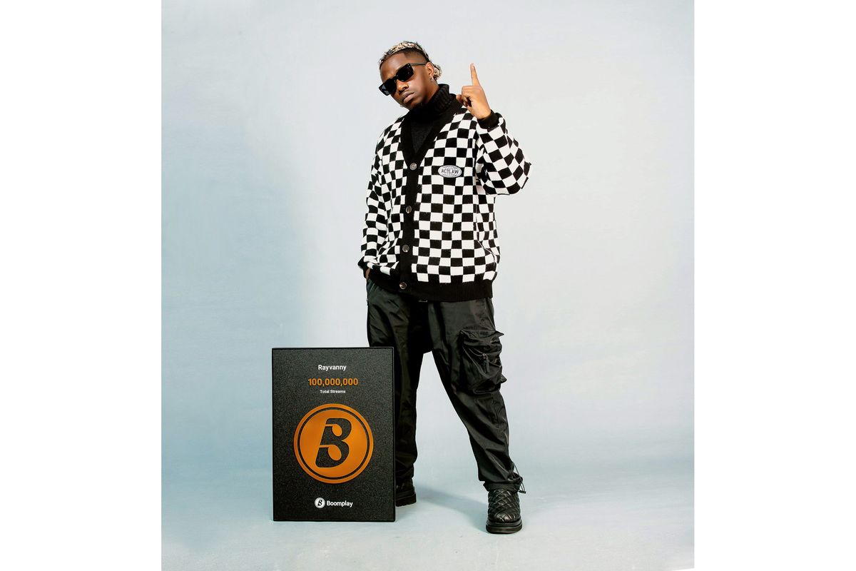 Rayvanny finally receives his 100M plaque | The Citizen