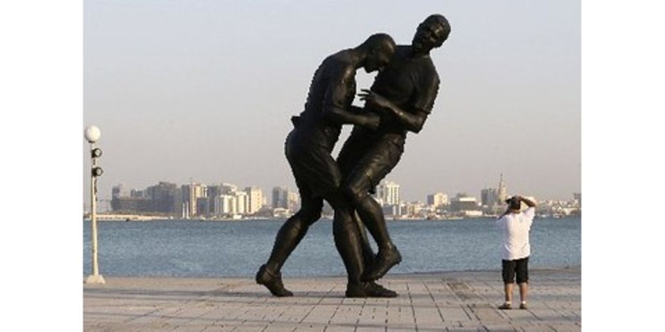 Qatar to put Zidane headbutt statue back on show for World Cup | The ...