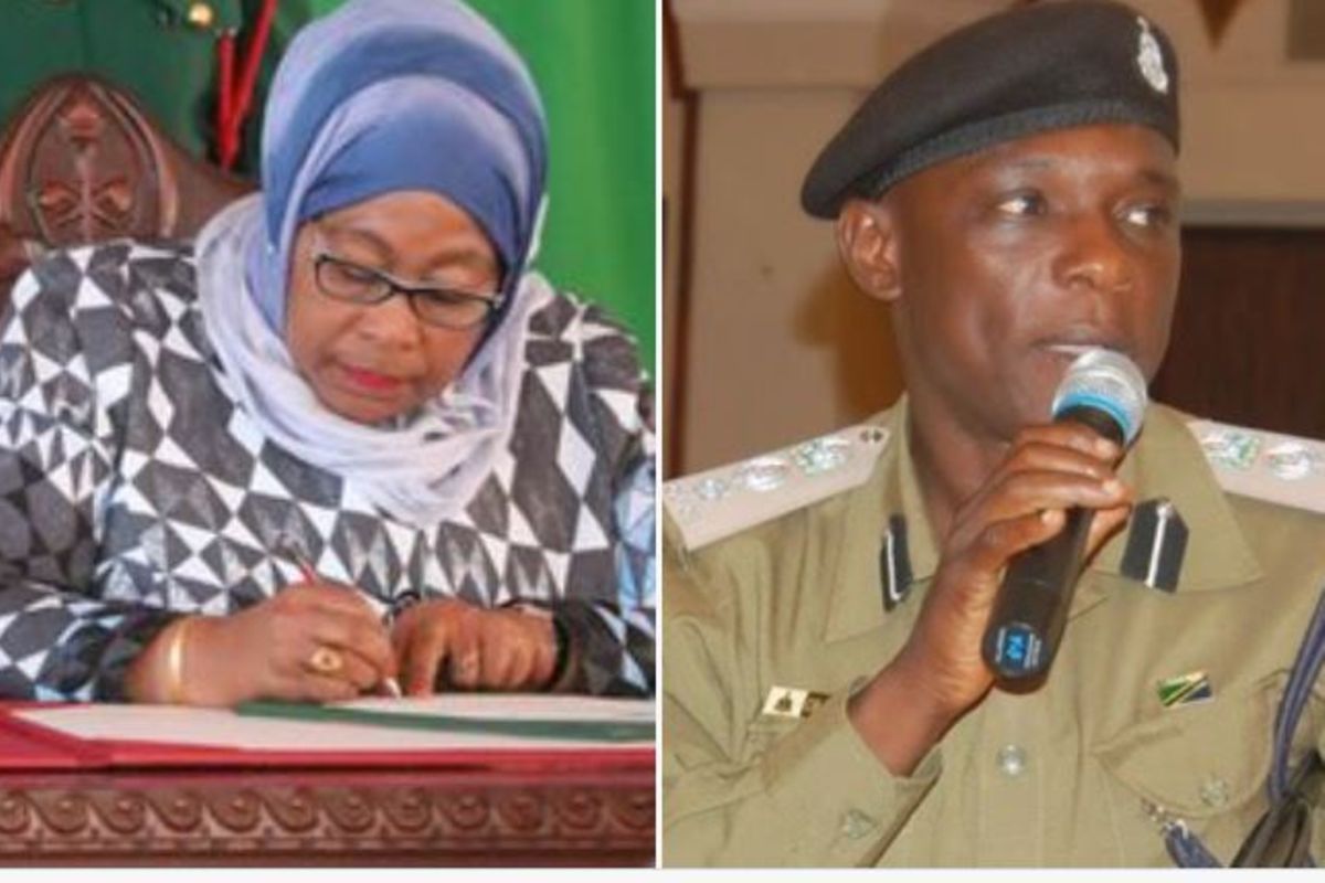 President Samia appoints Wambura new IGP | The Citizen