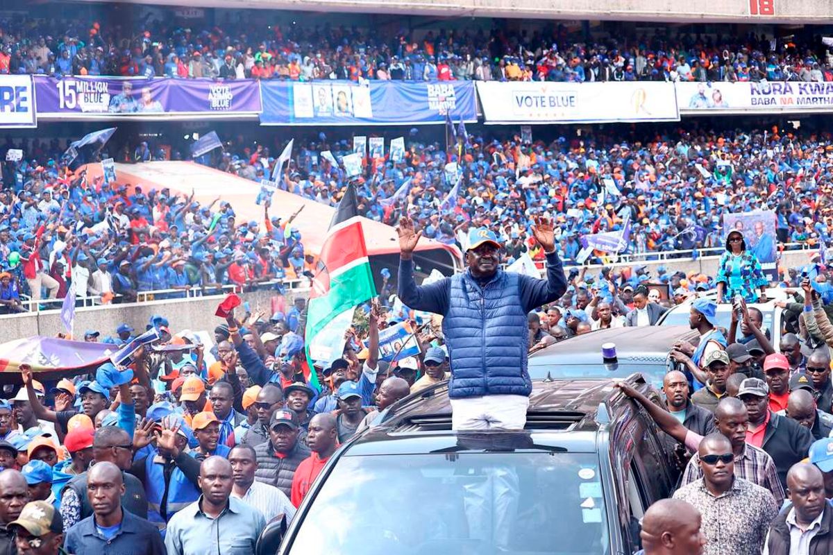 'Shame on Judiciary', says Raila in first speech since Supreme Court ...