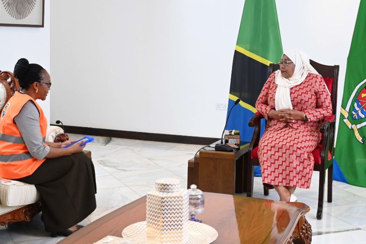 President Samia is counted as Tanzania conducts census | The Citizen
