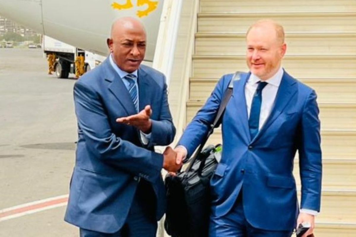 First US envoy to Sudan in 25 years John Godfrey arrives in Khartoum ...